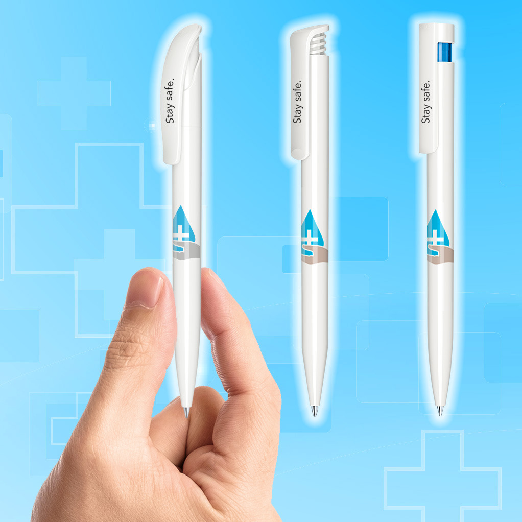 Senator Anti Bac Pens | Stay Safe Products | Promotional Pens | Printed ...