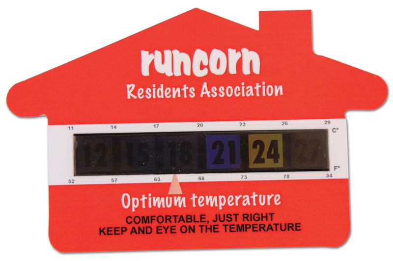 Bungalow Thermometer cards | Temperature Gauge cards | Promotional ...