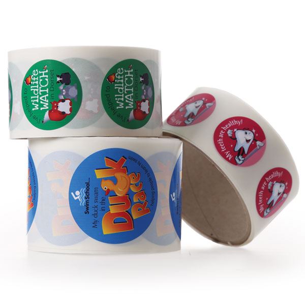 Charity fundraising stickers| Paper Stickers on rolls | Promotional ...
