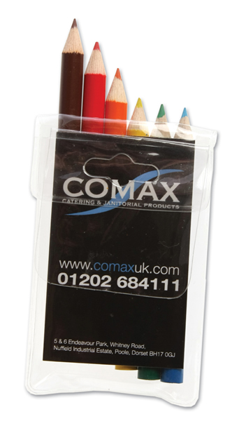 Printed pencil packs | promotional pencil packs | 6 pack pencils ...